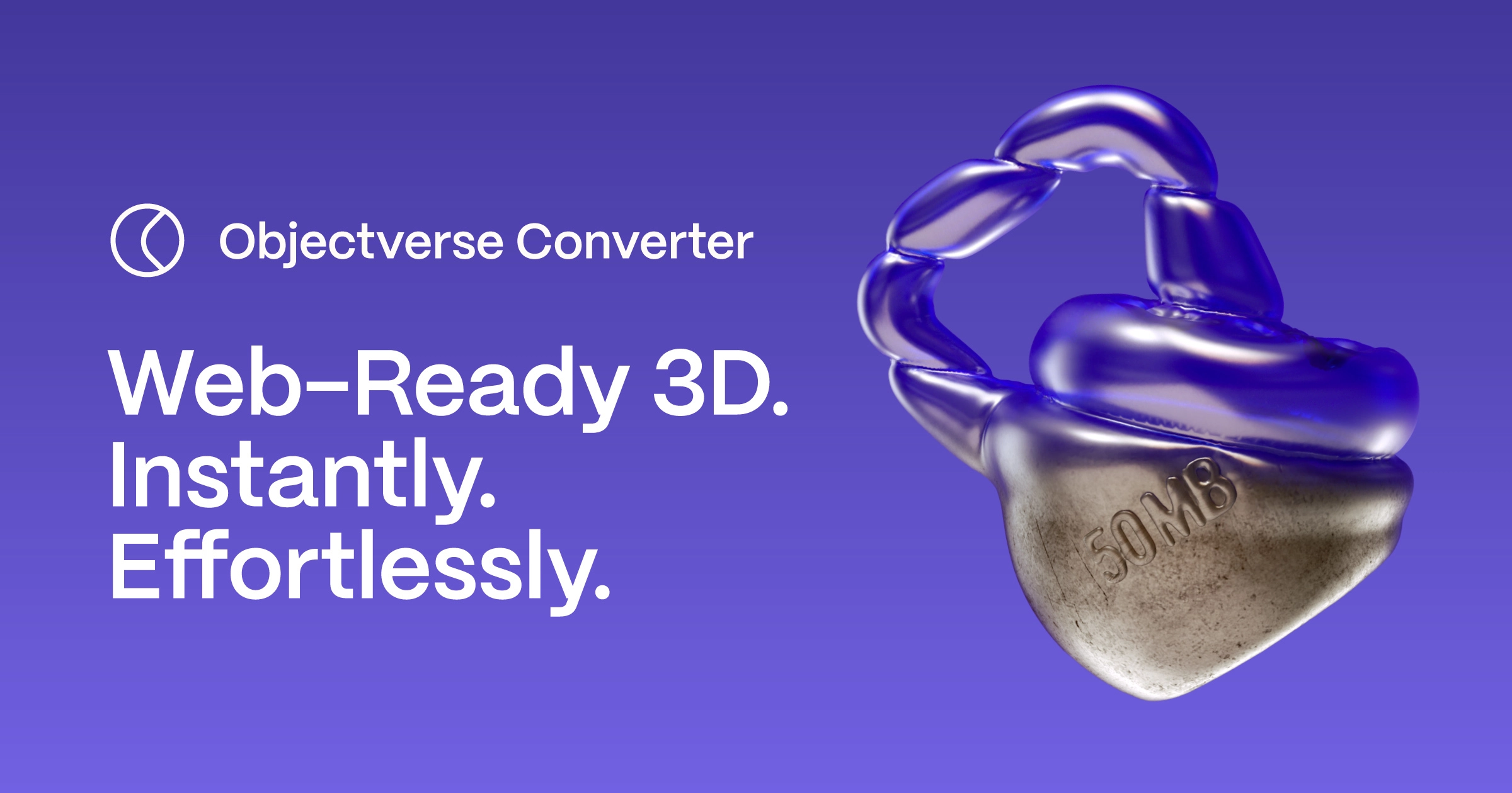 3D File Converter and Compressor by Objectverse